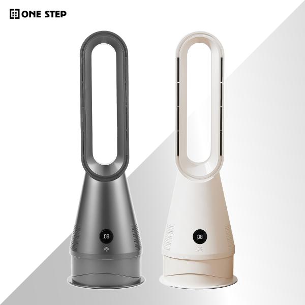 ファンヒーター セラミックヒーター 電気ストーブ 電気ヒーター 速暖 温度調節可能 自動首振り 即暖 足もと 足元 安全 転倒OFF 部屋全体を暖める 暖房器具シンプル おしゃれ　冷暖兼用 1台3役 タワーファン 羽根なし 扇風機 DCモー...