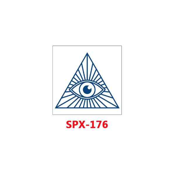 ジャグアタトゥーシールです。転写後24時間ほどかけて徐々に発色し始めます。見た目は本物の紺色のタトゥーとほぼ変わりません。持続時間は2週間程となります。■商品使用目的ファッション　コスメ　コスプレ小物■商品仕様品番：SPX-176台紙サイズ...