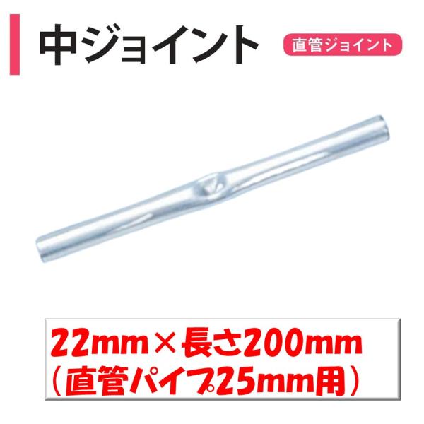 直管パイプ同士を直列連結させる部品です。別名で内ジョイント・直管ジョイントなどと呼ばれることもあります。メーカー：渡辺パイプ株式会社