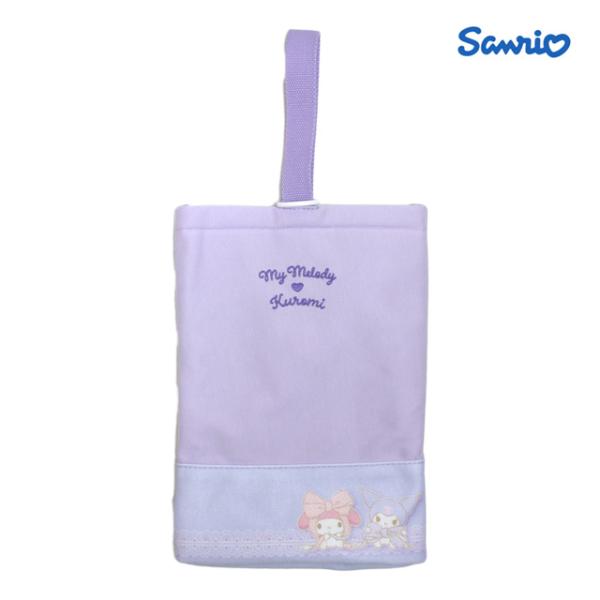 【メール便対応】サイズ展開：Free対象：キッズ 女の子 ガールズ 子供タイプ：シューズバッグ スウェット生地 習い事バッグ 靴入れ 小学校 新入学 新学期 お祝い ギフト 入園 通園人気のマイメロ クロミ新入学グッズシューズバッグ 手提げ...