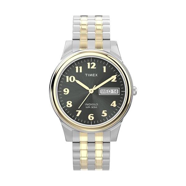 商品名: Timex Men's T26481 Elevated Classics Stainless Steel Expansion Band Watch Timex Men's T26481 Charles Street Two-Ton...