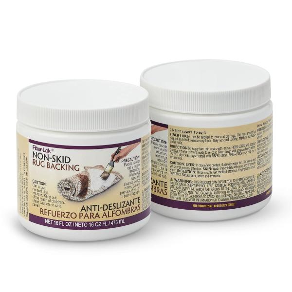 商品名: 繊維 Lok 非スキッド敷物バッキング 16 オンス Environmental Technology Fiber-Lok Non-skid Backing (16 oz) Anti-Slip Natural Rubber Coa...