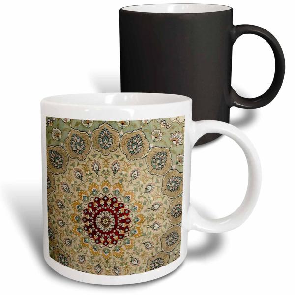 商品名:  3dRose Turkey, Kusadasi. Turkish carpet workshop - AS37 CMI0770 - Cindy Miller Hopkins 11oz Magic Transforming Mug...