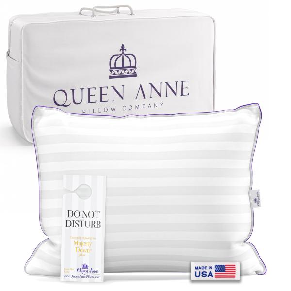 商品名:  Queen Anne Hotel Collection Pillows ? Luxury Down Alternative Bed Pillows (Queen Medium) ? Ultimate Comfort, Hypoa...