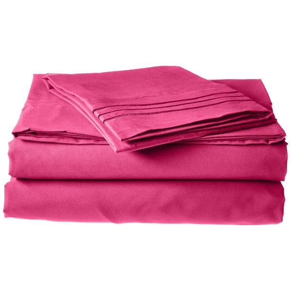 商品名:  Elegant Comfort 1800 Premier - Wrinkle Resistant - Hotel Quality Ultra Soft Luxurious 3 pcs Bed Sheet Set, Deep Po...
