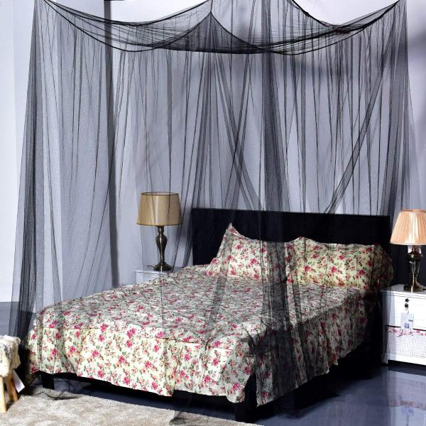 商品名: Goplus Mosquito Net, 4 Corner Post Bed Canopy, Quick and Easy Installation for King Size Beds Large Queen Size Bed ...