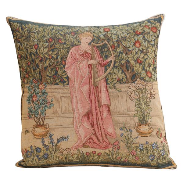 商品名: Menestrel French装飾タペストリークッション Charlotte Home Furnishings Decorative Tapestry Pillow Cover 19x19 in, Green Menestrel...
