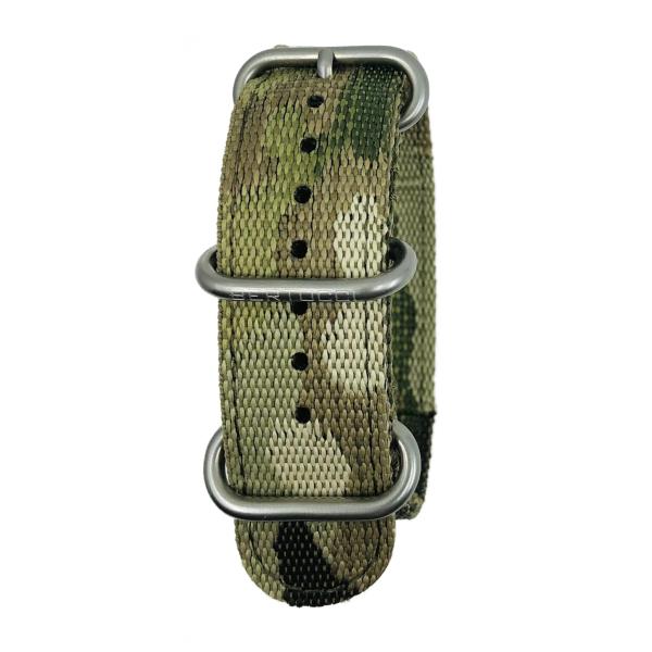 商品名: BERTUCCI〓迷彩2層ウェビング腕時計バンド - 22mm - マルチカム。 BERTUCCI〓 Camo 2-Ply Webbing Watch Band - 22mm - Multicamブランド: Bertucci商品サ...