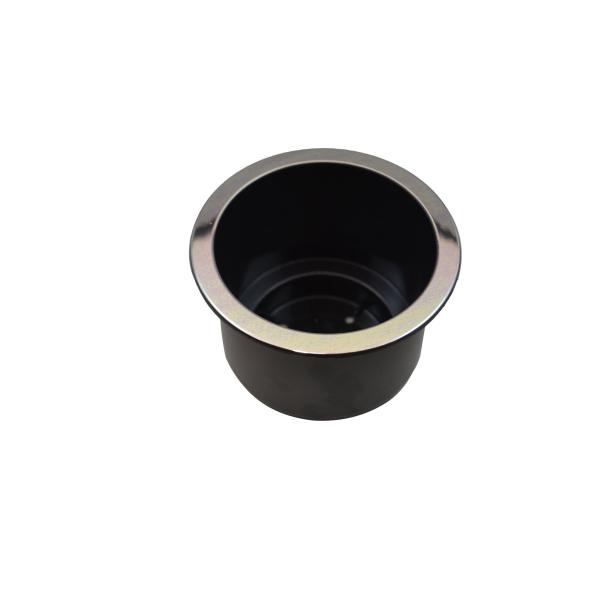 商品名: Recliner-Handles Replacement Two Tier Cup Holder for Sofa Sectional Couch Cup Holder with Chrome Lip FR Plastic Chr...