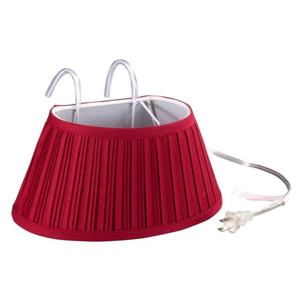 商品名: over-the-bedライトwith Colored Shade レッド 353993-BC00392601 Miles Kimball Over-the-Bed Light with Colored Shade,Burgund...