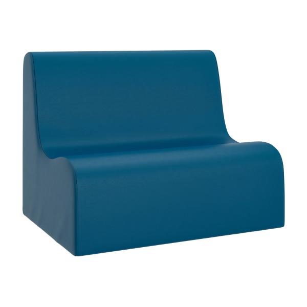 商品名: 子供用ファクトリー ミディアムコンターソファ、ミックスアンドマッチキッズチェア、ソファ、コーナーオットマンとキューブ、フォーム充填、耐水性、教室小学校用柔軟な座席、深海キッズソファ。 Children's Factory Medi...