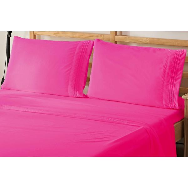 商品名: (エレガントコンフォート) Elegant Comfort ベッドシーツ4点セット高級な柔らかさの1500スレッド数 エジプト品質 しわ防止加工 深いポケット、22色、ツイン、フル、クイーン、キング、カリフォルニアキング キング ...