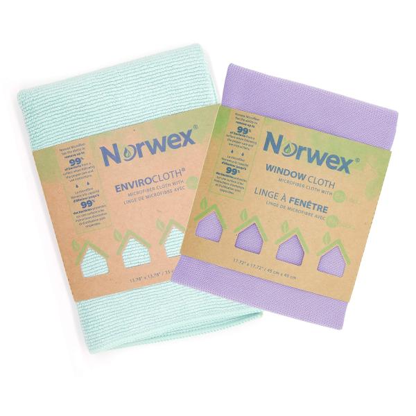 商品名:  Norwex Basic Package - Microfiber - Glass Window Cleaning Cloth and Household Enviro Dusting Cloth Colors May Vary...