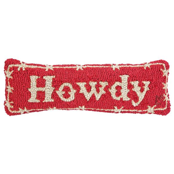 商品名: Howdy 8 " x24 " Hooked枕からChandler 4コーナー Chandler 4 Corners Artist-Designed Howdy Hand-Hooked Wool Decorative Throw ...