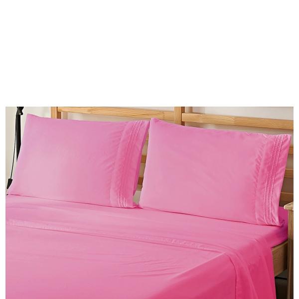 商品名: (エレガントコンフォート) Elegant Comfort ベッドシーツ4点セット高級な柔らかさの1500スレッド数 エジプト品質 しわ防止加工 深いポケット、22色、ツイン、フル、クイーン、キング、カリフォルニアキング Cali...