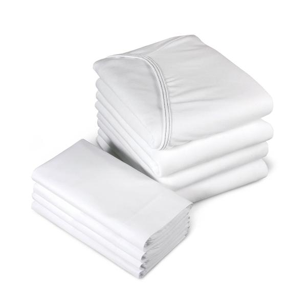 商品名:  Personal Touch Hospital Bed Sheets - Premium Fitted Contour Hospital Sheet - White Bed Sheets Great for Hotel, Hos...