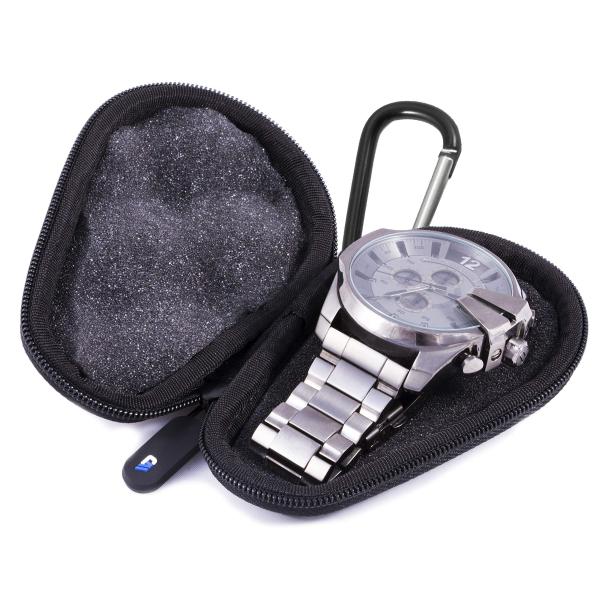 商品名:  Casematix Watch Box Travel Case for Stainless Steel Metal Band Mens and Womens Watches , Up To 56mmブランド: CASEMATIX...