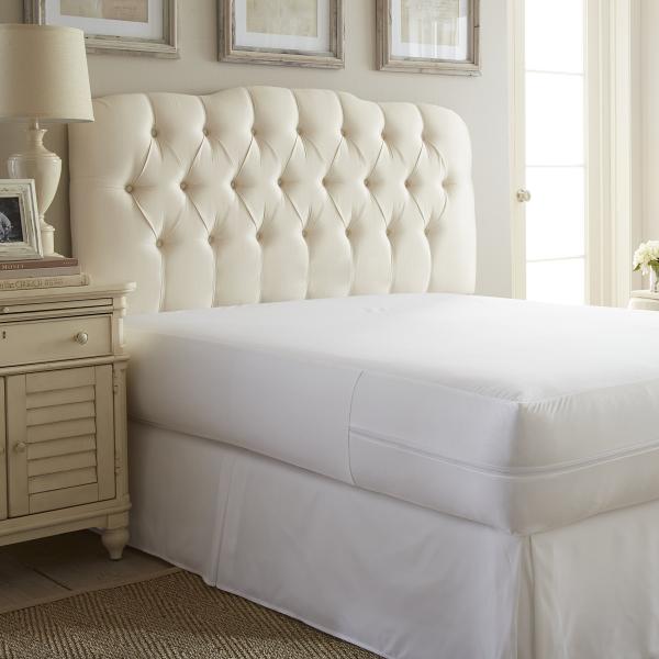 商品名: 単にソフトプレミアムベッドバグマットレスプロテクター クイーン ホワイト SS-BEDBUG-QUEEN Linen Market Bed Bug Mattress Protector, Queen, Whiteブランド: Lin...