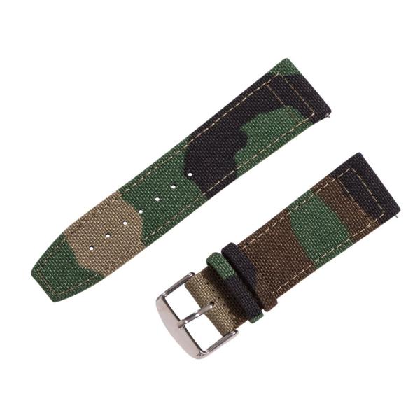 商品名: Clockwork Synergy - Cordura クイックリリース腕時計バンド, アーミーカモ(Army Camo), 20mm Clockwork Synergy〓 - Cordura Quick Release Watc...