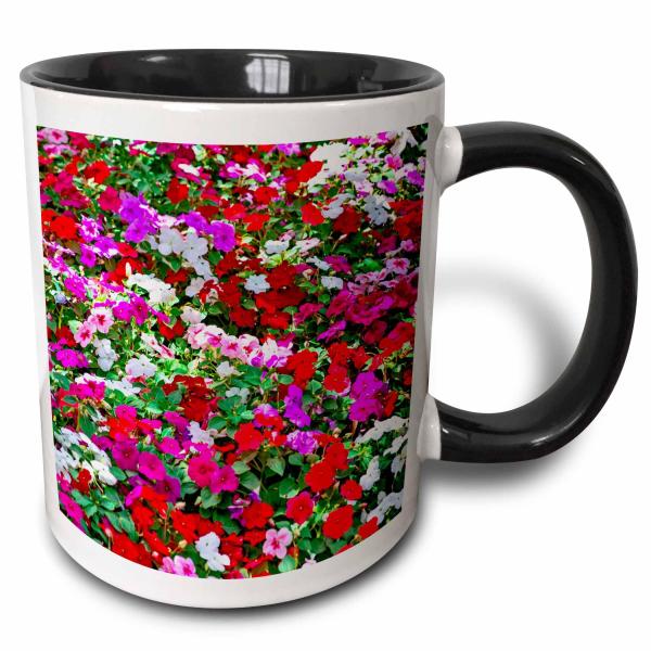 商品名:  3dRose Carpet of colorful petunia flowers 11oz Two-Tone Black Mugブランド: 3dRose商品サイズ: 11 Ounces重量: 408g商品番号: mug_267...