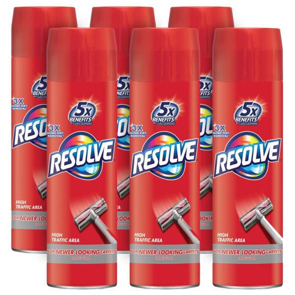 商品名:  Resolve - 0-19200-00619-4 0-1920088365 High Traffic Carpet Foam Used to Clean, Freshens, Softens and Removes Stain...