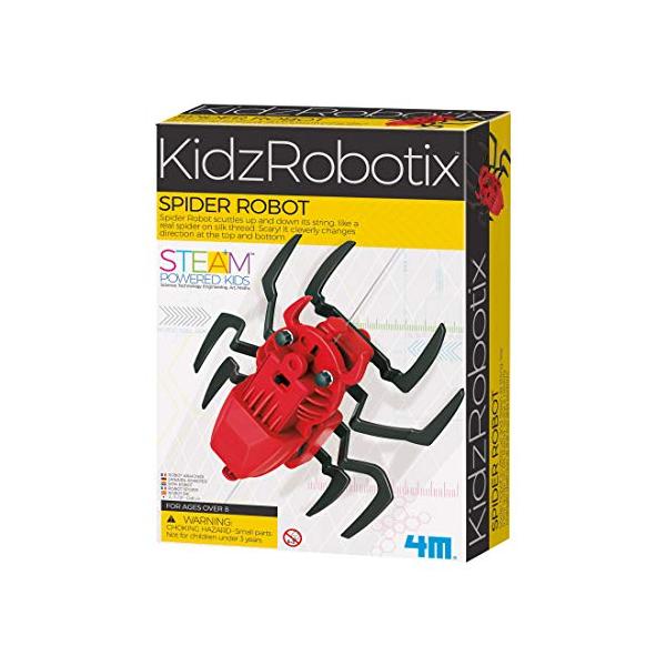 商品名: 4M Kidzrobotix スパイダーロボット 4M Kidzrobotix Spider Robotブランド: 4M商品サイズ: 2 inches高さ: 23.9cm横幅: 16.8cm奥行: 6.5cm重量: 234g商品番...