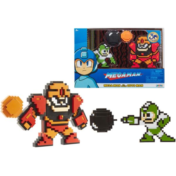 商品名: メガマン クラシック 8ビットフィギュア 2パック (メガマン VSガッツマン) Megaman The Toy-Figuresブランド: Jakks Pacific商品サイズ: 6 pulgadas高さ: 22.606cm横幅:...