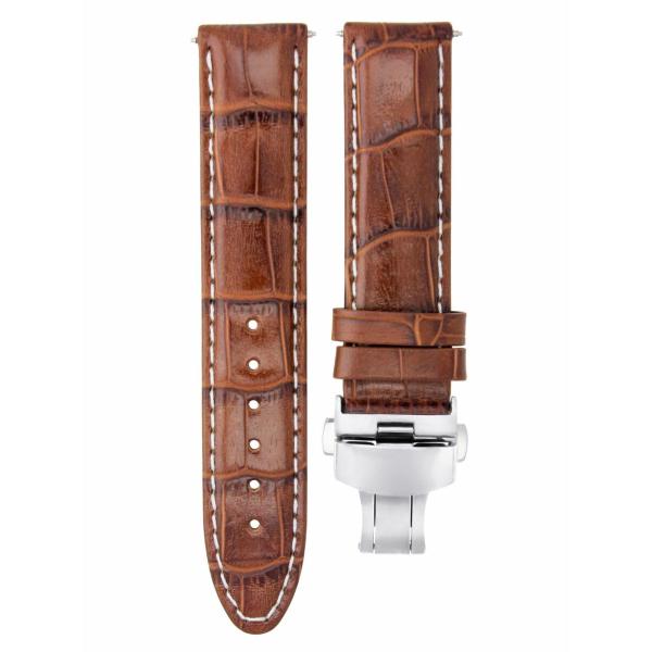 商品名: 24 mmレザー時計ストラップバンドClasp for Breitling Navitimer、ベントレーL/Brown WS # 7 Ewatchparts 24mm Leather Watch Band Strap Clasp...