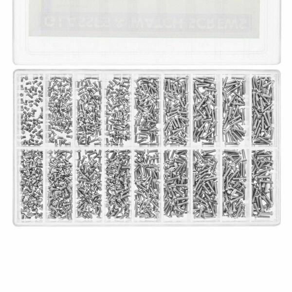 商品名:  Ewatchparts 900 Assorted Micro Watch Screw Compatible With Watches And Eye Glass Stainless Steelブランド: Ewatchparts商...