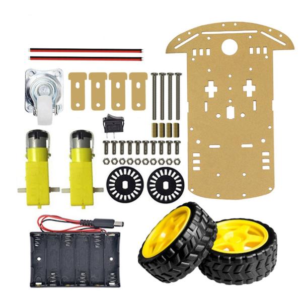 商品名:  Smart Robot Car 2WD DIY Starter Learning Kit,Robot Car with Tire and Motor 1:48 for Arduino UNO R3ブランド: Mixse高さ: 2...