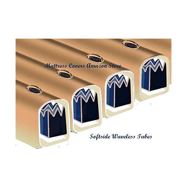 商品名: キング&amp;クイーンソフトサイドウォーターベッドマットレス用ウェーブレスチューブシリンダー Waveless Tube Cylinder for King &amp; Queen Softside Waterbed Mattr...