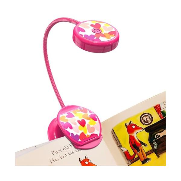 商品名: Vekkiaかわいい充電式4 LEDアイケアリーディングライト、夜間ベッドで読むための本ライト付きクリップ、3つの明るさレベル、1.8オンスの軽量、最大40時間。本の虫や子供にぴったりのギフト Vekkia Cute Rechar...