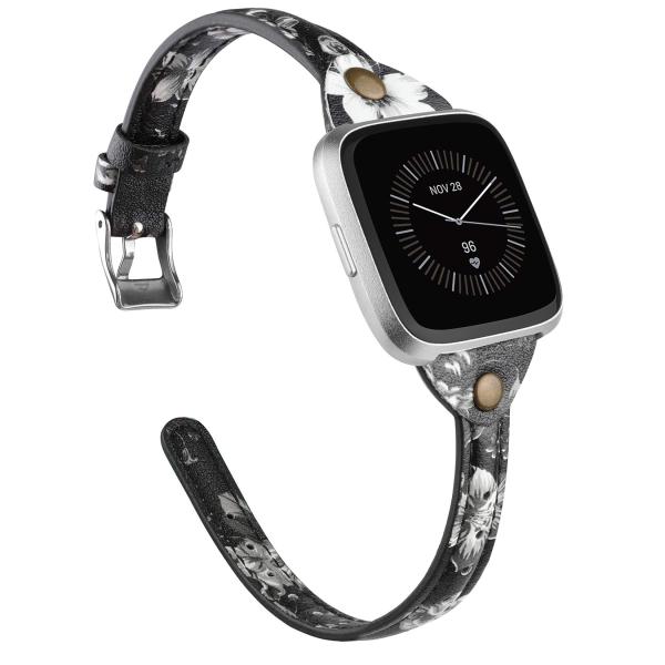 商品名:  TOYOUTHS Slim Strap Compatible with Fitbit Versa 2/Versa/Lite/Special Edition Bands for Women Men Thin Genuine Lea...