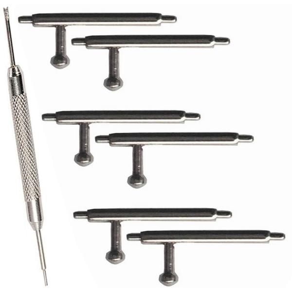 商品名: Olytop Fitbit Inspire 2/Inspire 3ピン/Inspire HRピンクイックリリース スプリングバー 6個 - 10mm ステンレススチール ウォッチバンドピン 直径1.5mm + スプリングバーツール...