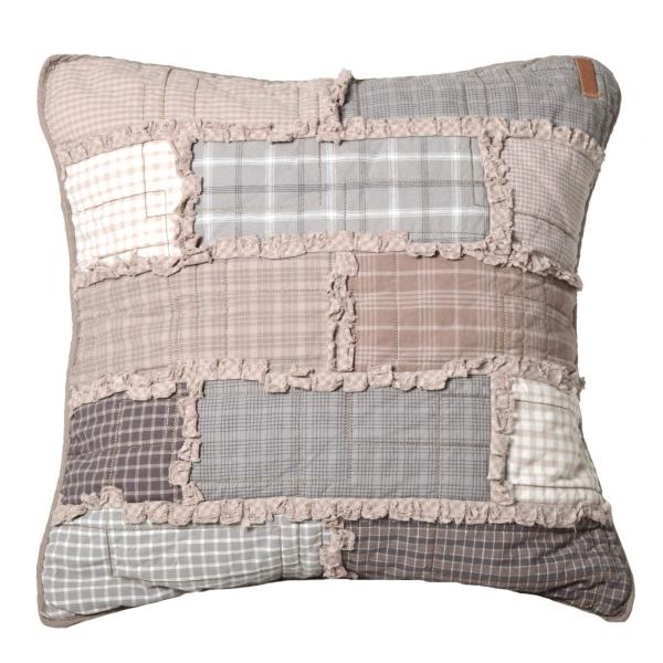 商品名: Donna Sharp スモーキー石 Pillow Donna Sharp Contemporary Decorative Throw Pillow with Smoky Cobblestone (Patchwork) Desig...