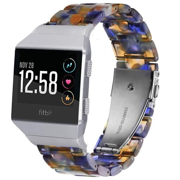 商品名: Ayeger 樹脂バンド Fitbit Ionicに対応 レディース メンズ 樹脂製アクセサリーバンド リストバンド ストラップ ブレスレット Fitbit Ionicスマートウォッチフィットネス用 Ayeger Resin Ba...