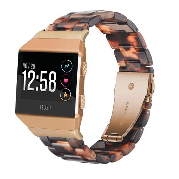 商品名: Ayeger 樹脂バンド Fitbit Ionic対応 レディース/メンズ 樹脂アクセサリーバンド リストバンド ストラップ ブラレット Fitbit Ionic スマートウォッチフィットネス用 (トルトイズ) Ayeger Re...