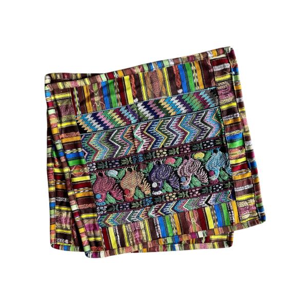 商品名: CMID LLC グアテマラン マヤ織物 レトロ ハンドメイド 装飾用クッションカバー クッションケース ソファ ベッド用 見えないジッパー トライバルパターン コットンブレンド リネン 枕カバー CMID LLC Two Gua...