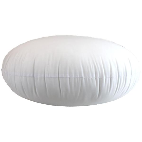 商品名: MoonRest ラウンドピローインサート 低刺激性ポリエステルフォーム中綿 100%コットンブレンドカバー ソファシャム/装飾枕/クッション/ベッド用 直径21インチ MoonRest Round Pillow Insert H...