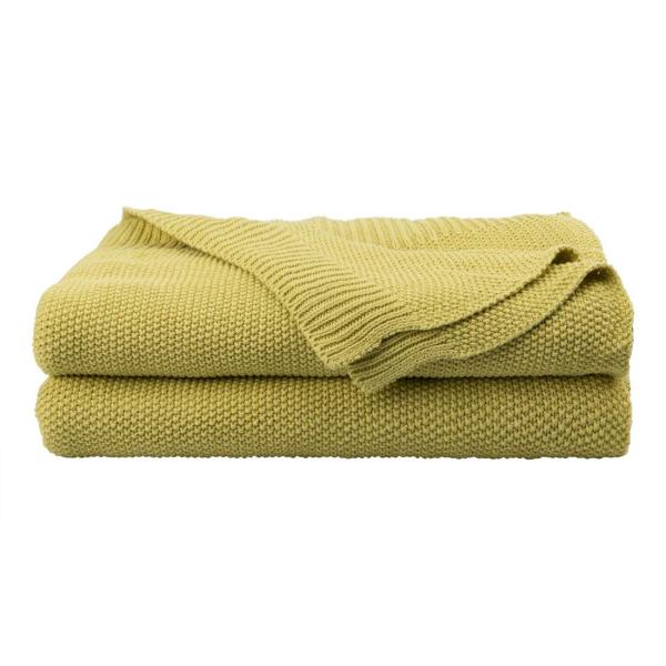 商品名:  PiccoCasa 100% Cotton Knit Throw Blanket,Solid Lightweight Decorative Throws and Blankets,Soft Knitted Throw Blank...