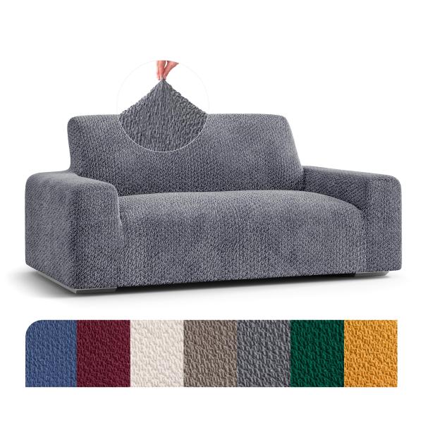 商品名: PAULATO BY GA.I.CO. ラブシートスリップカバー - 特大椅子カバー - ストレッチカウチカバー - クッション ラブシート ソファカバー - ソフトファブリック スリップカバー - 1ピース フォームフィットプロ...