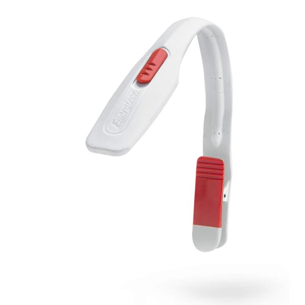 商品名: Energizer クリップオンブックライト ベッドでの読書用 本やKindle用LED読書灯 25時間稼働時間 Kindle&amp;本読書ランプ (電池付属)、プラスチック、ホワイト。 Energizer Clip-on Bo...