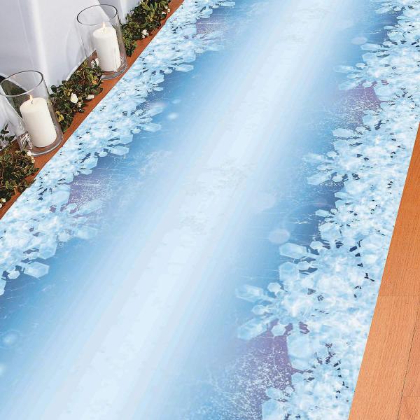 商品名: Winter Sparkle Cracked ICE Aisle Runner - パーティー装飾 - 1ピース Winter Sparkle Cracked ICE Aisle Runner - Party Decor - 1 ...