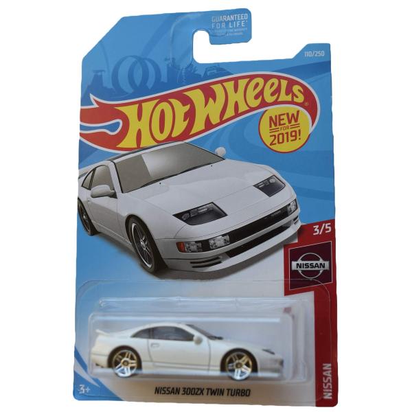 商品名:  Hot Wheels Nissan Series 3/5 Nissan 300ZX Twin Turbo 110/250, Whiteブランド: Mattel商品サイズ: 2 x 3 x 1 inches高さ: 16.9926c...