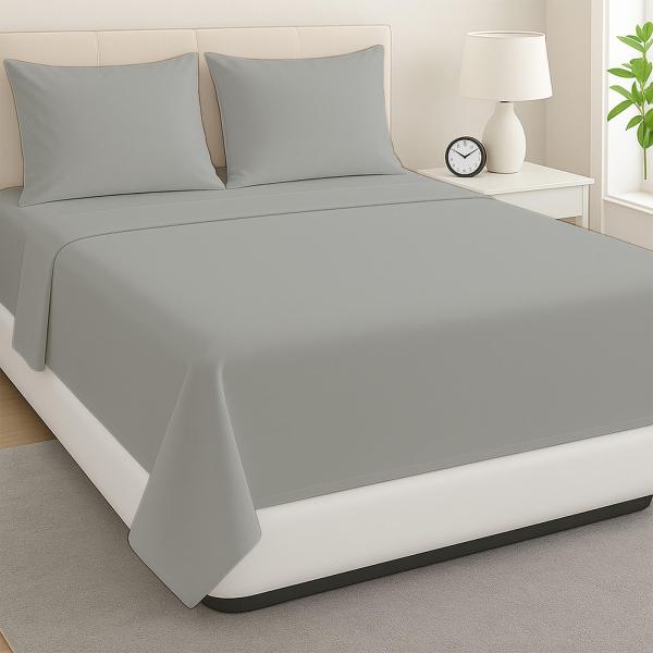 商品名:  ARlinen King Waterbed Sheet Set - 4 Piece, 100% Cotton, 15 Inch Deep Pockets, Attached Design, Extra Soft Solid Li...