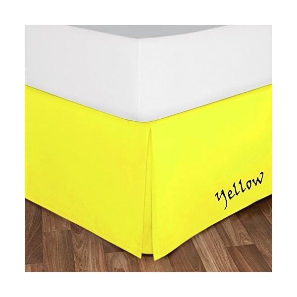 商品名:  Axia Linen &amp; things Premium Hotal Quality 1 Piece Bed Skirt 10 Inch 100% Egyptian Cotton 600 Thread Count Both...