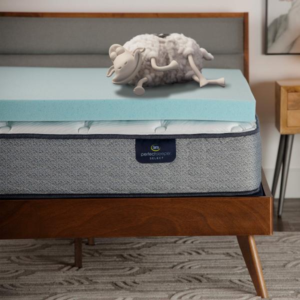 商品名: Serta ThermaGel 3インチ メモリーフォームマットレストッパー ツインXL Serta ThermaGel Cooling, Pressure-Relieving Memory Foam Mattress Toppe...