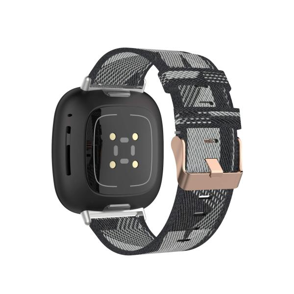 商品名: E ECSEM Bands Compatible with Fitbit Versa 3 and Sense Soft Woven Fabric Breathable Accessories Strap Replacement W...