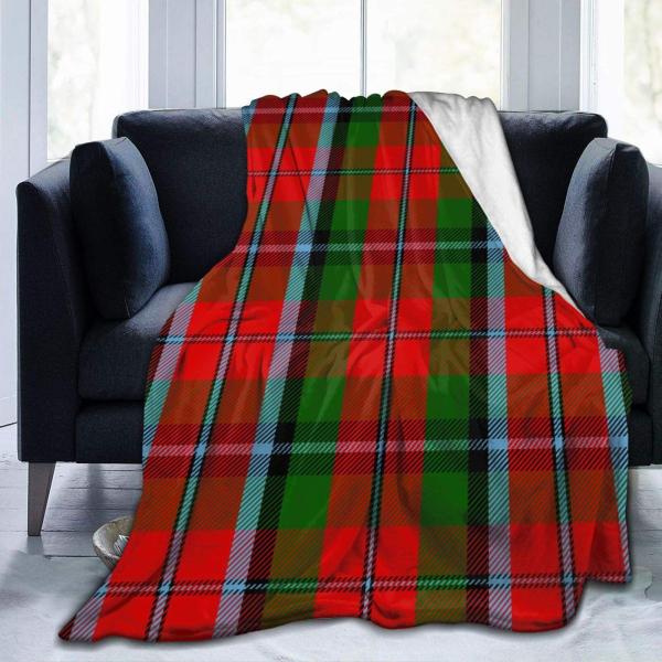 商品名:  JHSLAJ Clan Macnaughton Tartan Throw Blanket, Ultra Soft Flannel Blanket Warm Bed Blanket Fit Sofa and Couchブランド: ...