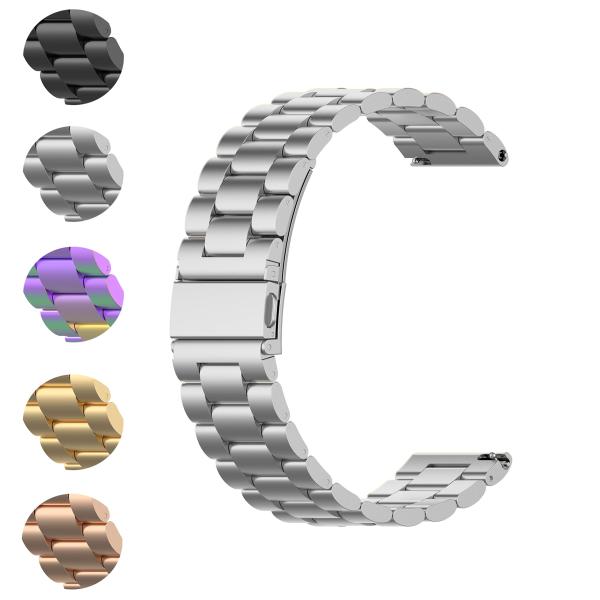 商品名: FitTurn Compatible with Umidigi Uwatch Bands Metal Bracelet Replacement Premium Solid Stainless Steel Watch Band St...